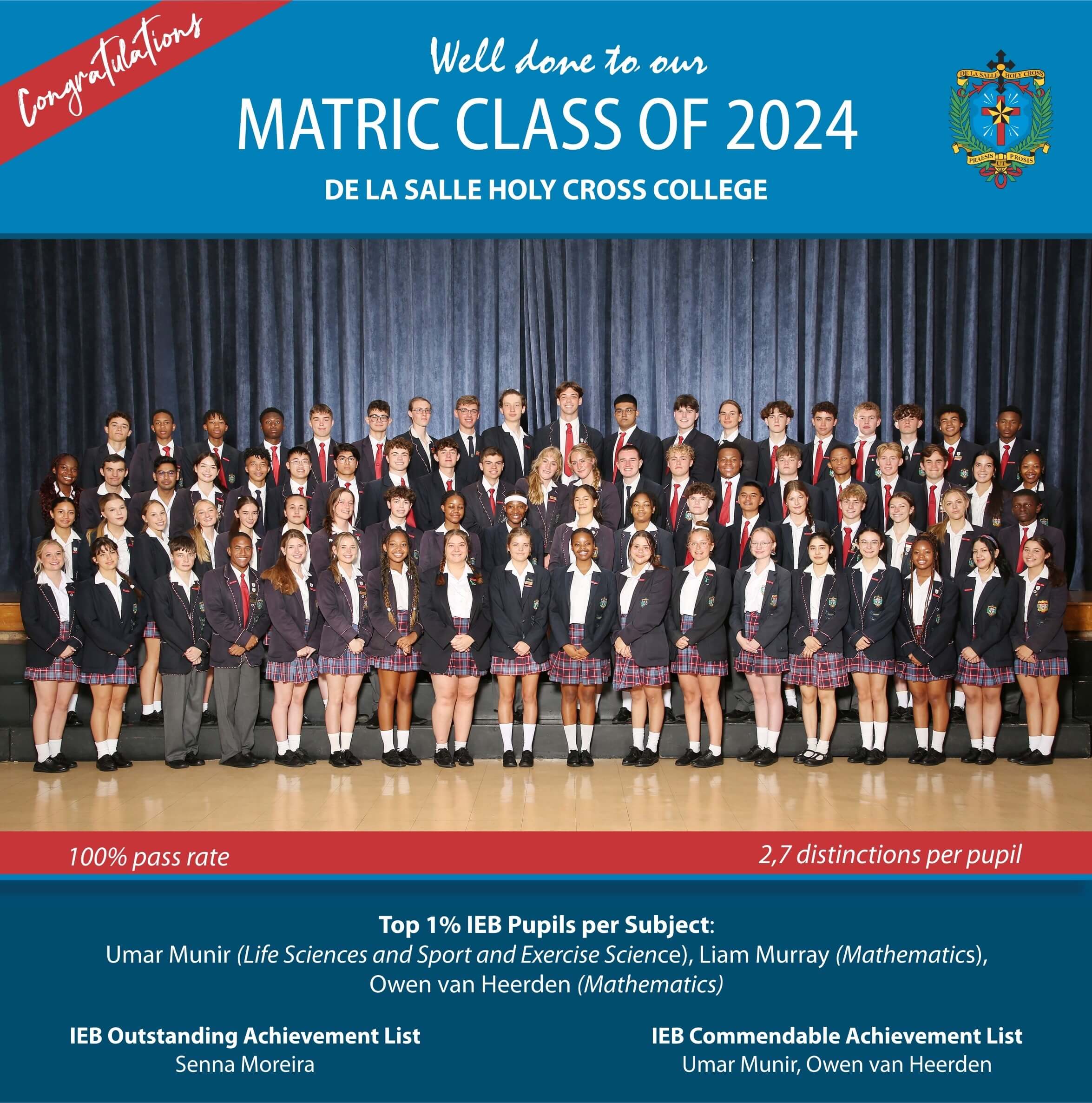 De La Salle Holy Cross College Celebrates the Matric Class of 2024 - De ...